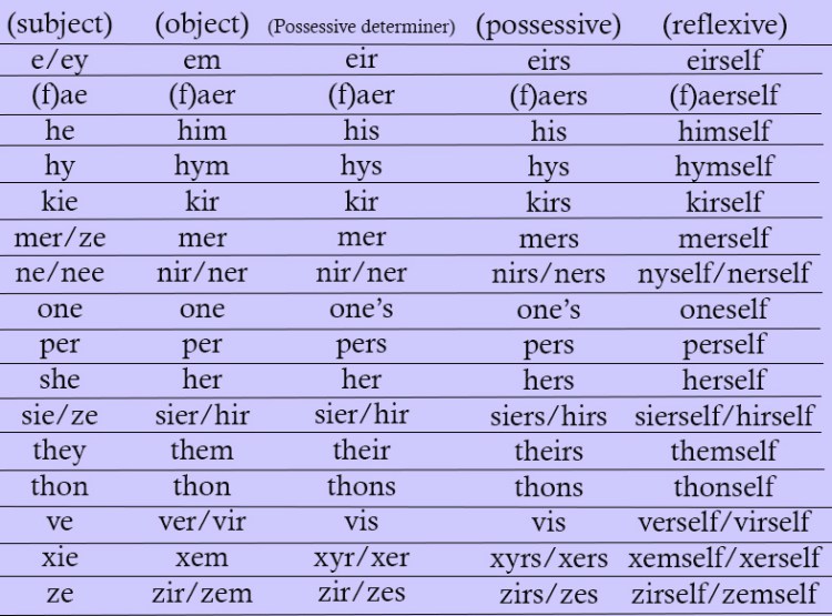 Pronoun Etiquette Guide – Reshaping Reality